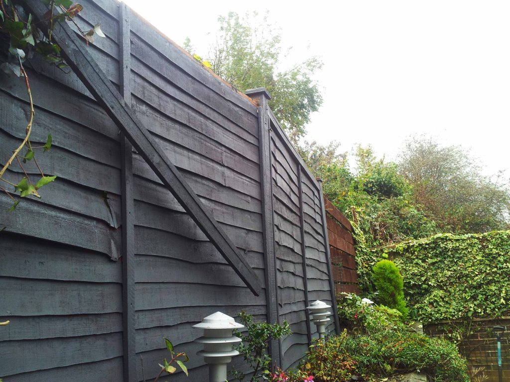 Bespoke Overlap Fence Panel Installation - Wood Newt