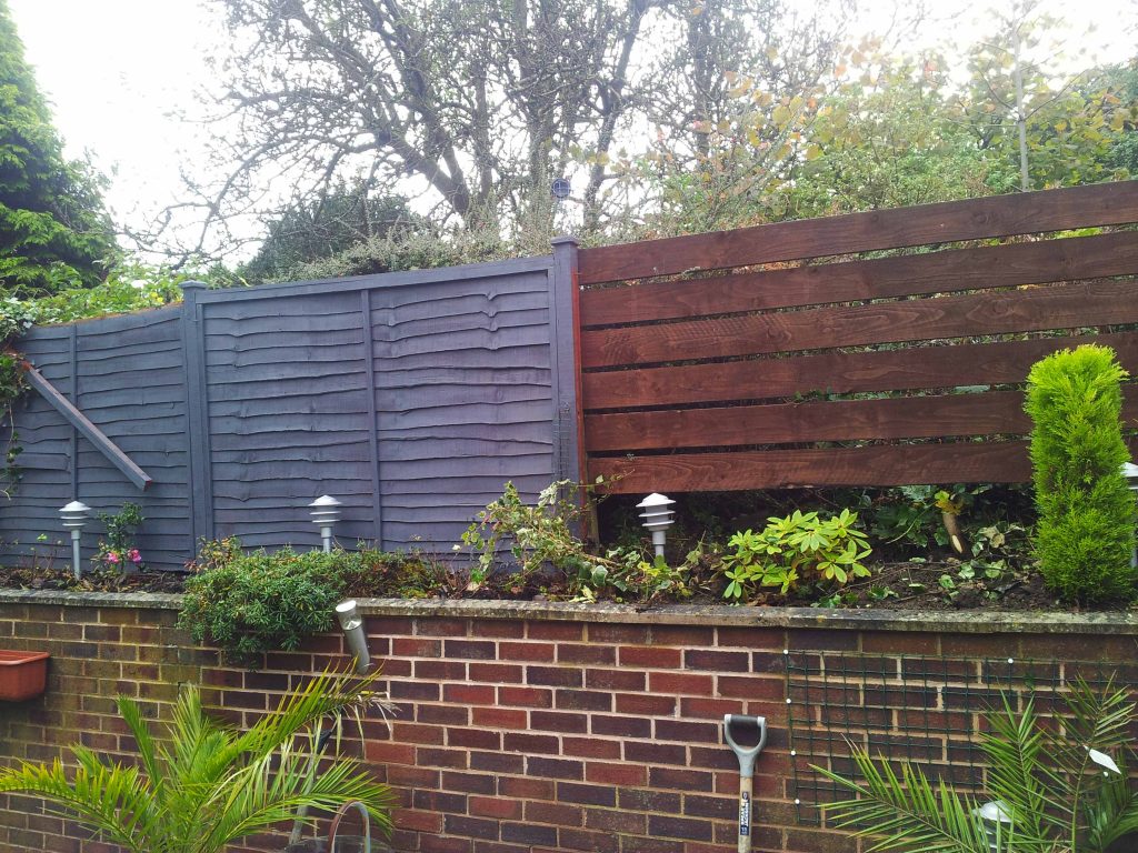 Bespoke Overlap Fence Panel Installation - Wood Newt